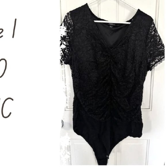 torrid | Tops | Torrid Black Lace Bodysuit | Poshmark